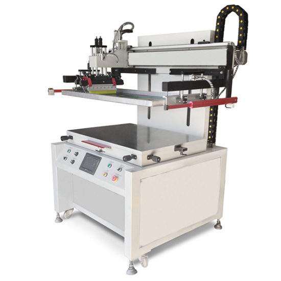 Electric Automatic Flat Bed Screen Printing Machine